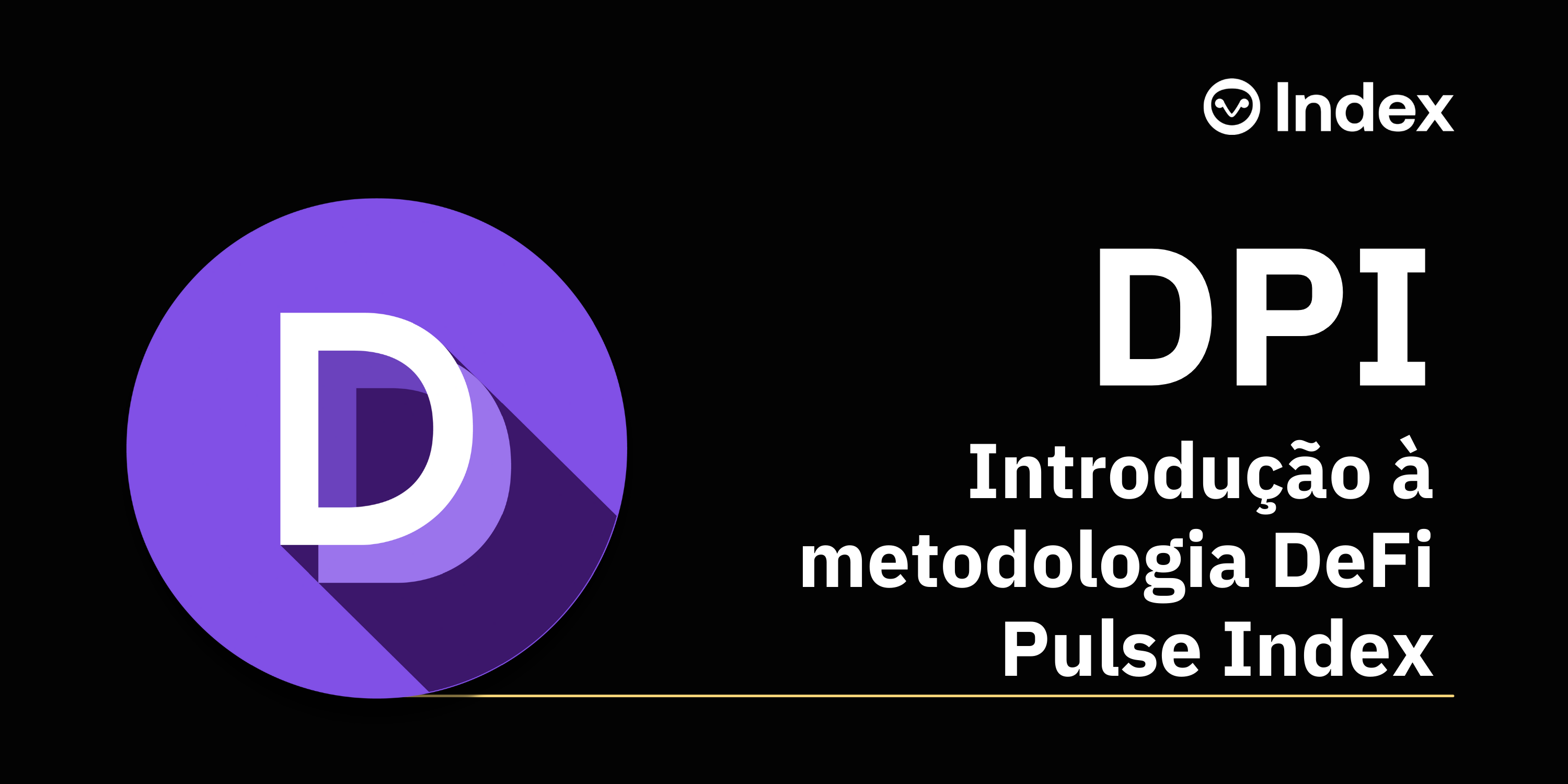 Introdução à metodologia DeFi Pulse Index