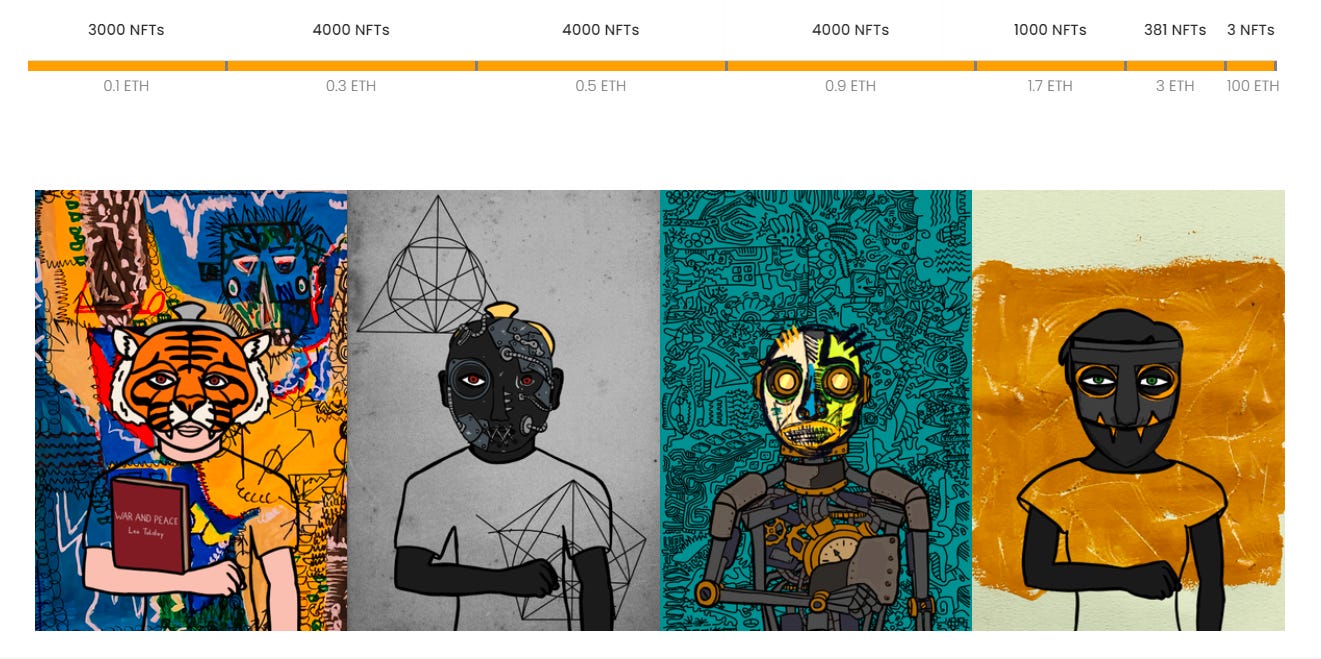 NFT drop styles 🎊 - by William M. Peaster