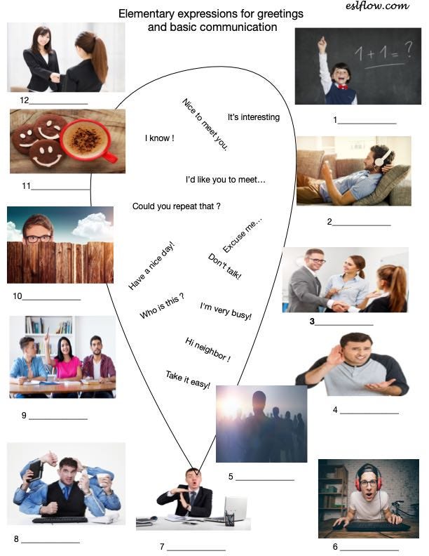 Elementary Conversational Expressions - by Peter Snashall