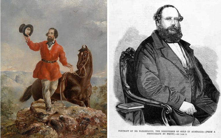 I've struck gold! (Part 1, 1851) - by Andrew Chapman