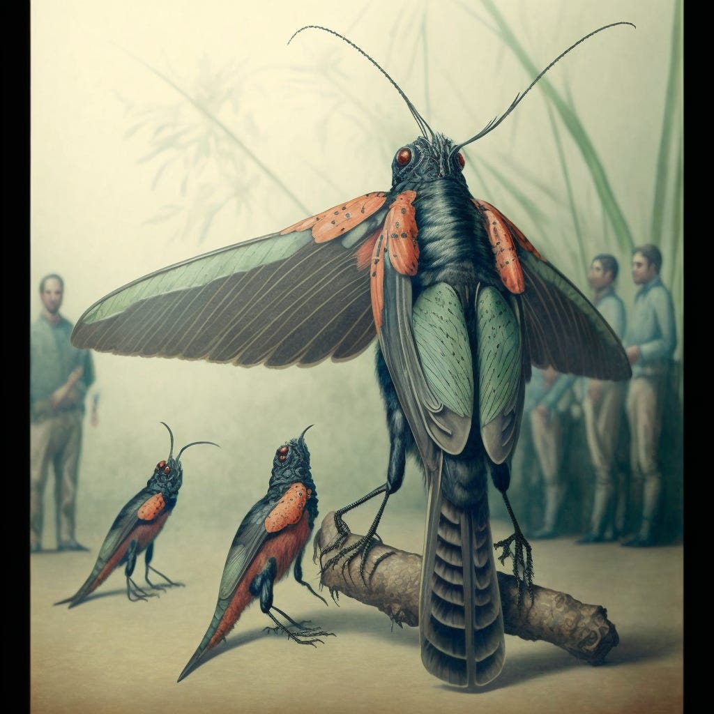 The Size of Birds - by Justin Hicks - PilgrimText