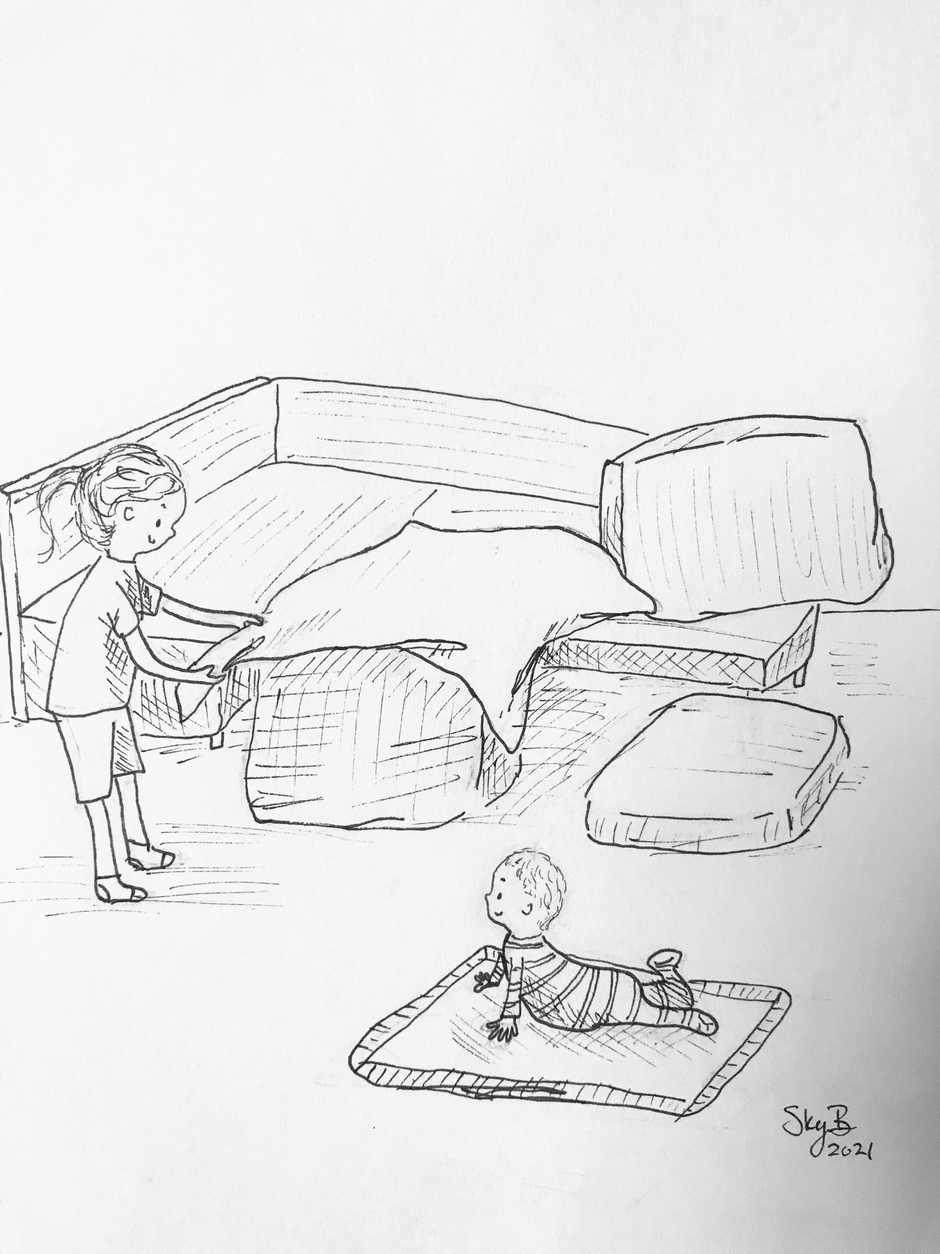 Inktober Part 4 - by Skylar - SkyB Art