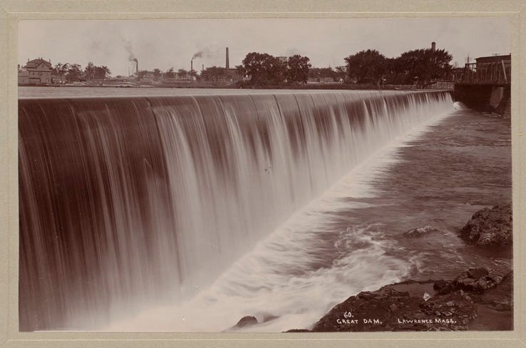 Deer Jump and the Merrimack River - by Floyd Greenwood