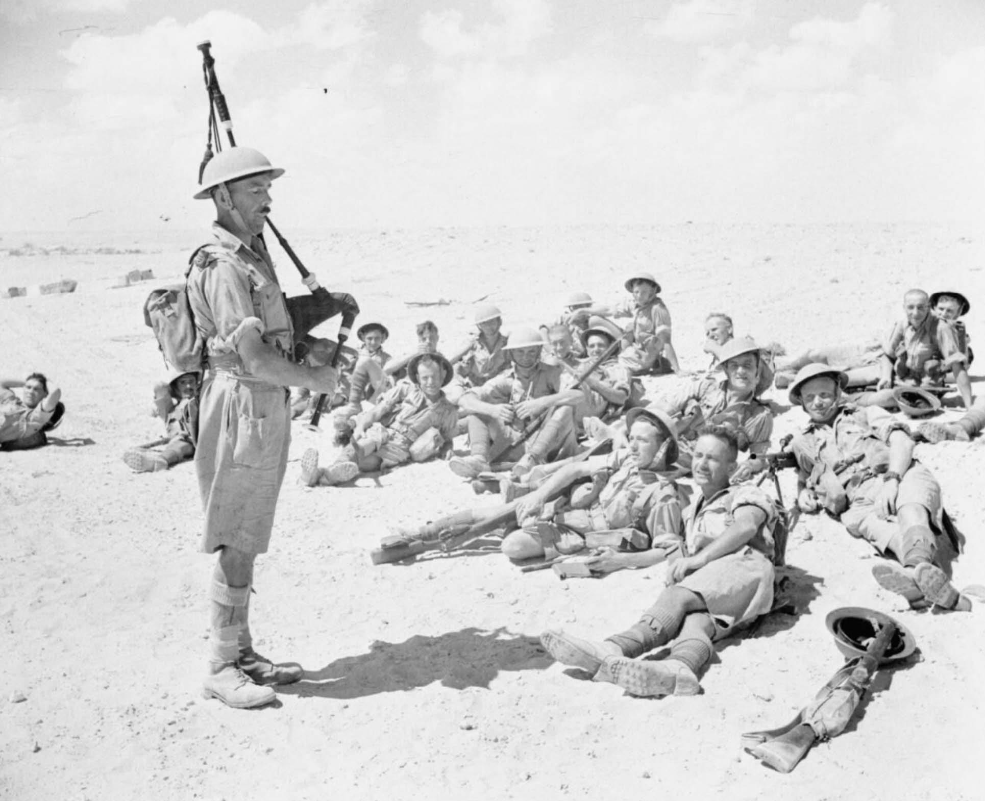 Montgomery prepares to attack - by Martin Cherrett