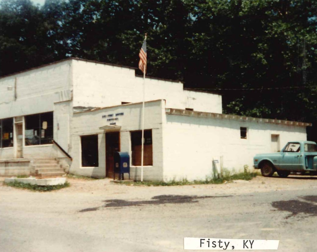 The Post Offices of Eastern Kentucky's Unincorporated Communities