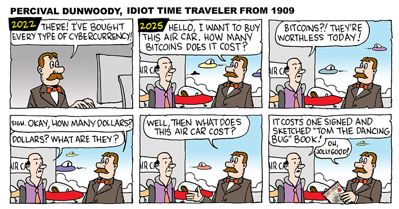 Who will speak for the unborn guns? - by Ruben Bolling