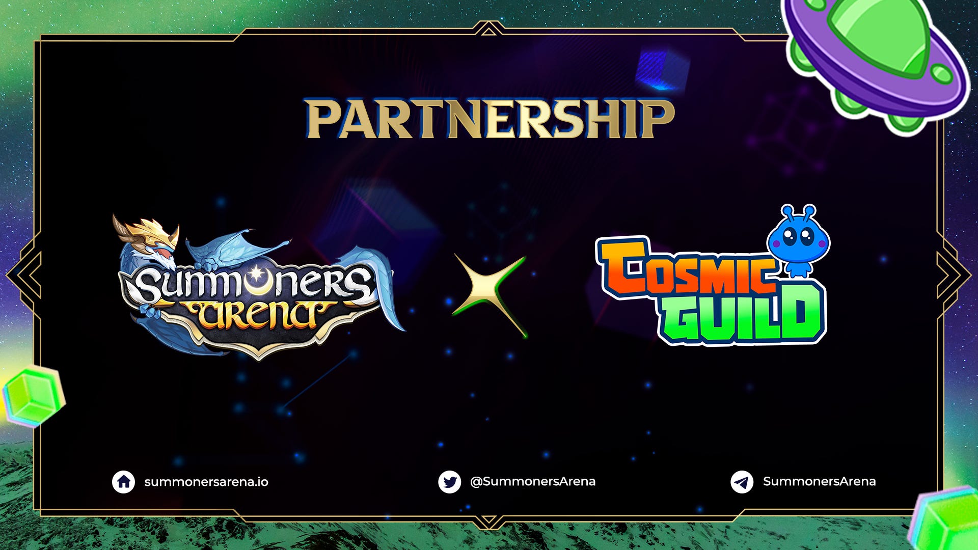 Đối tác tiếp theo của Summoners Arena: Cosmic Guild