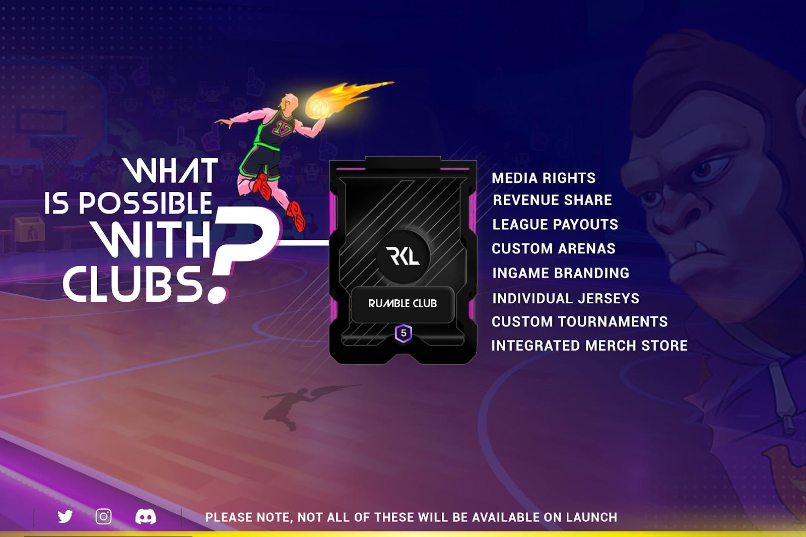 Rumble Kong League’s Club NFTs: The Premier Ownership Opportunity