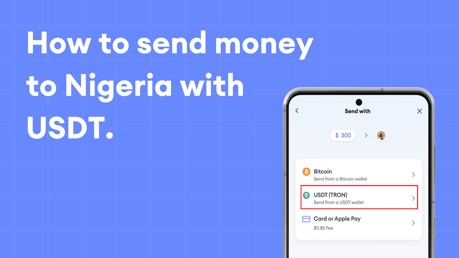How To Send Money To Nigeria With USDT.