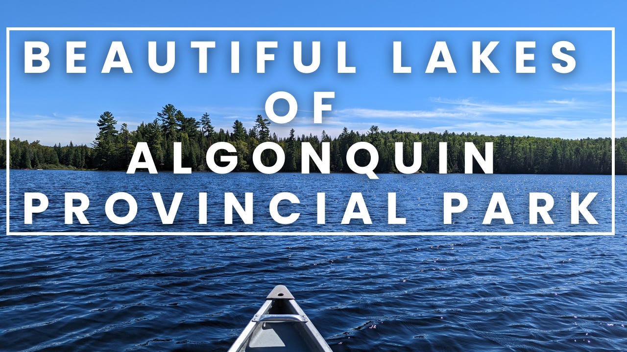 Canadian Lakes | Photo-story: Incredible Lakes of Algonquin Provincial ...