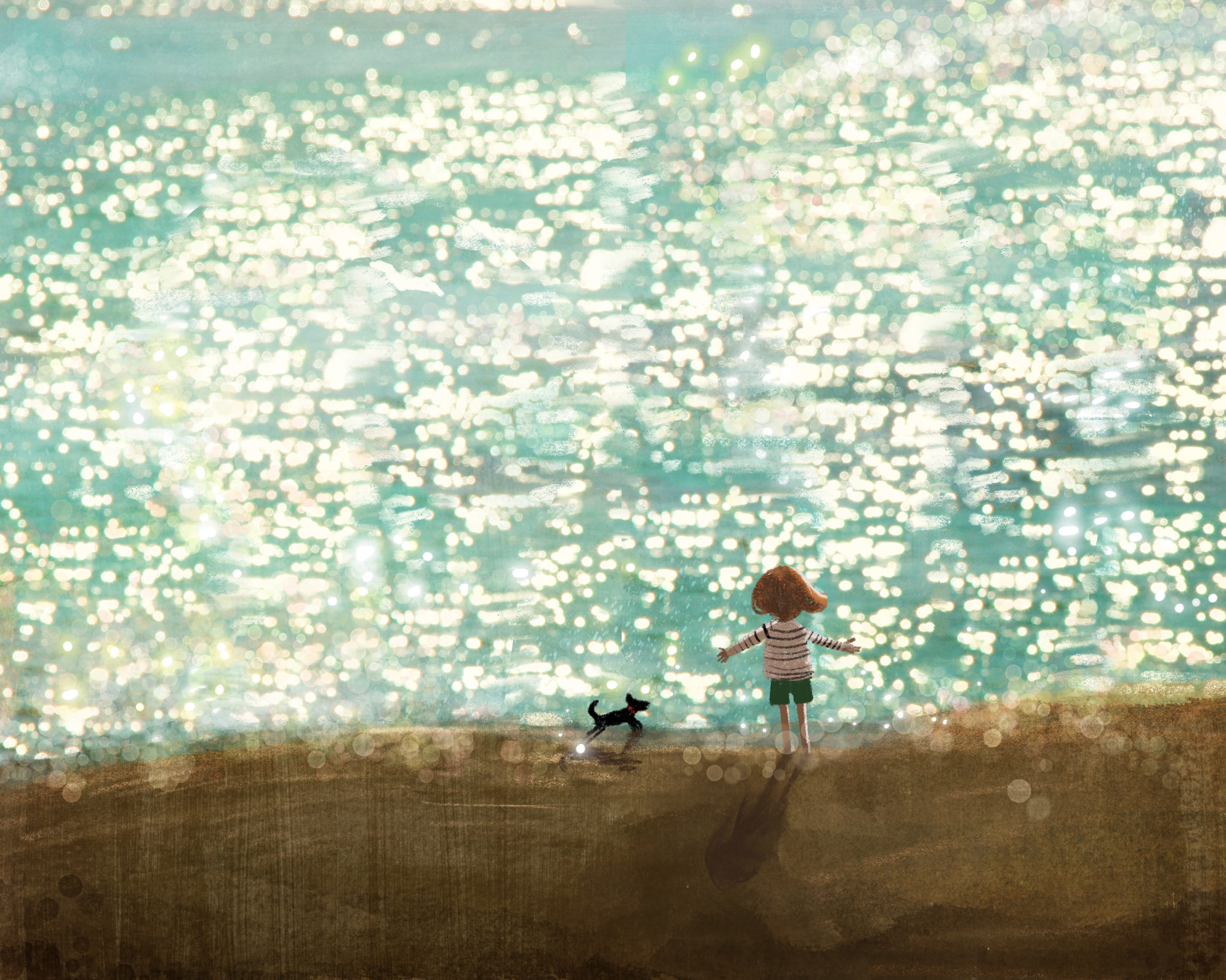 The Light on the Sea - by Gillian Eilidh O'Mara