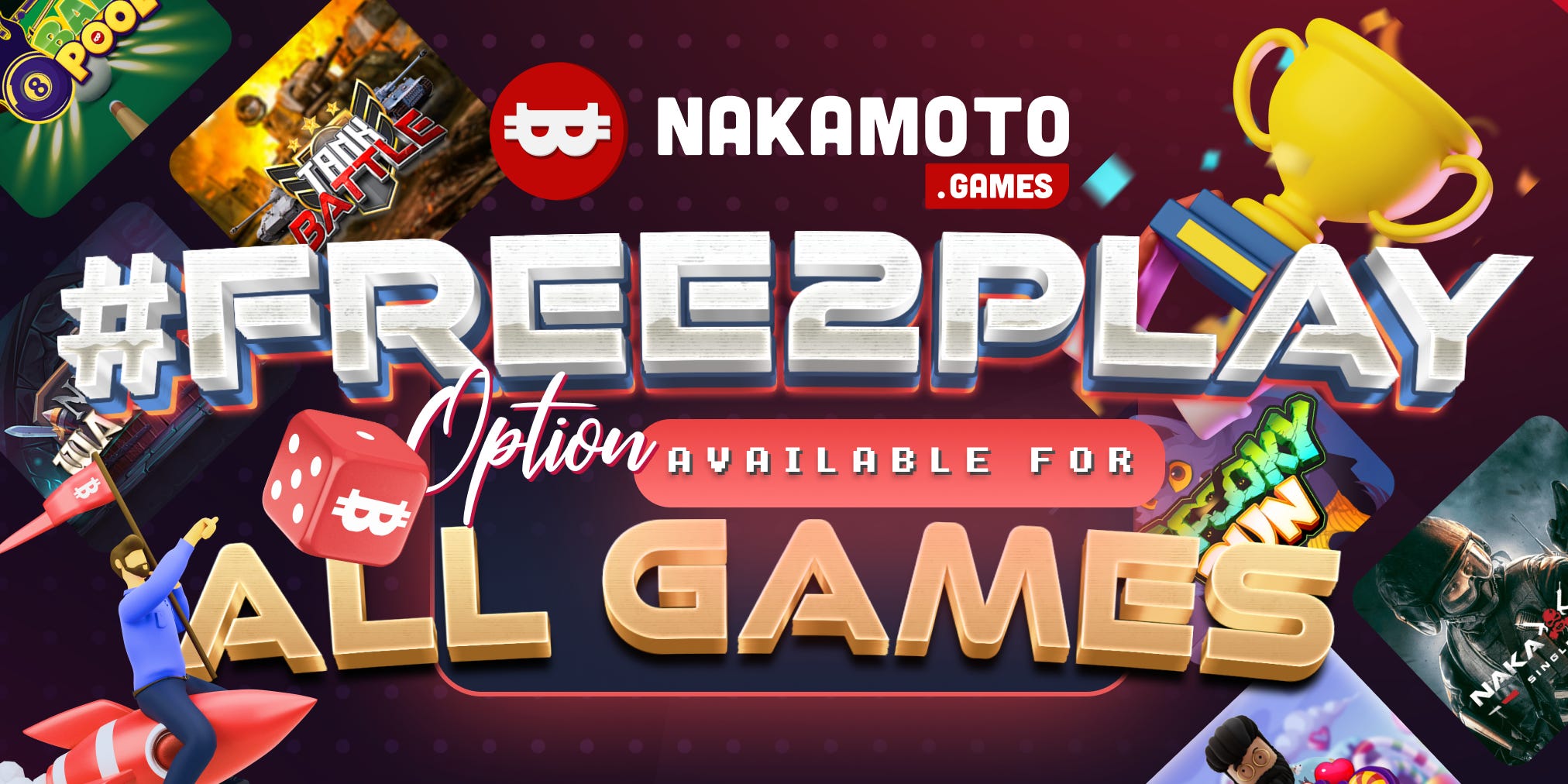Nakamoto Games Introduces Platform Wide Free To Play Gaming Options 6282