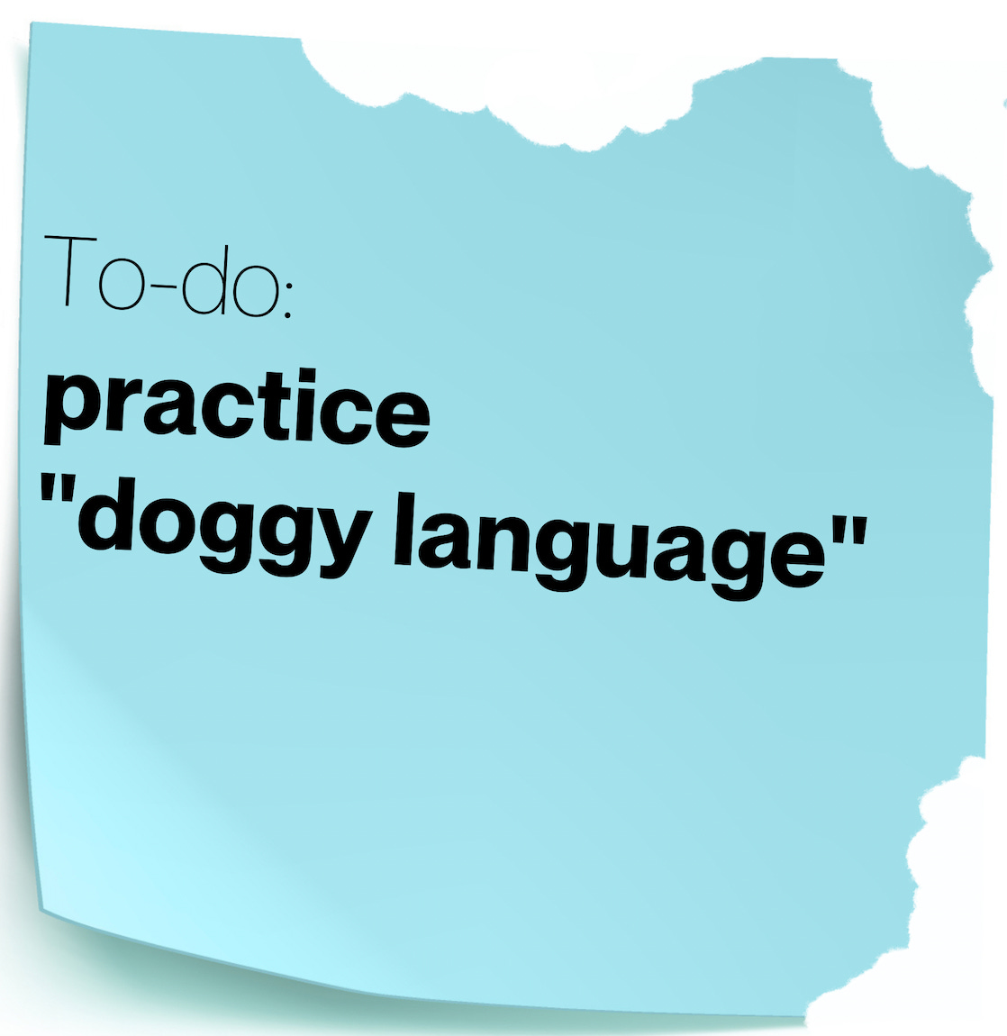 Doggy language - by Fern Watt - Canine Hotline