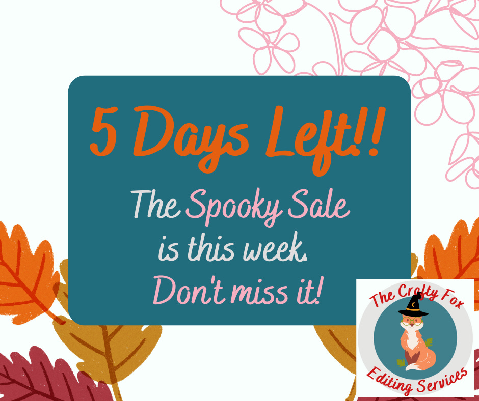 The Spooky Sale: 5 Days Left!! - by Leah Rambadt