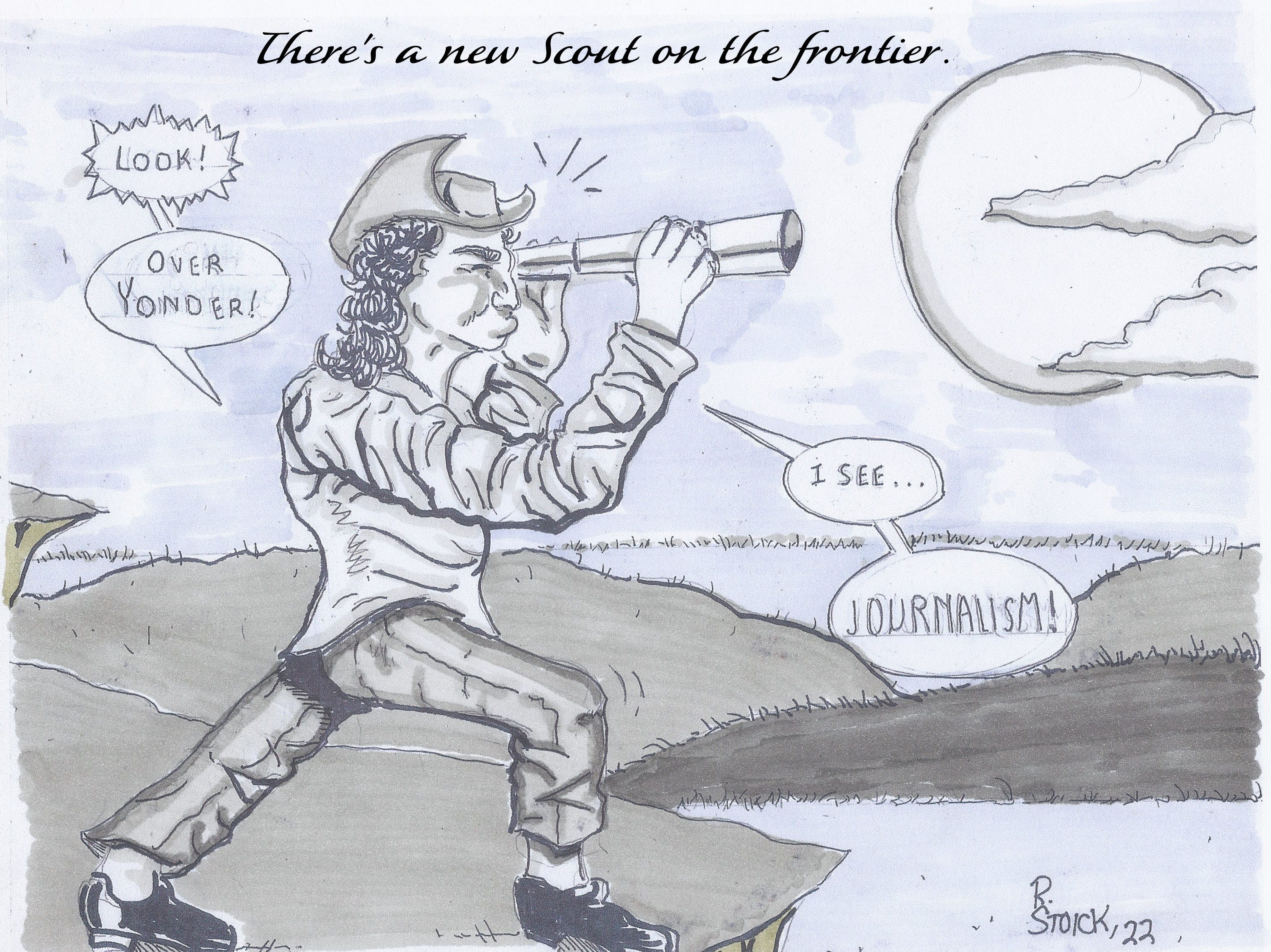 Weekly cartoon: There's a new Scout on the Frontier