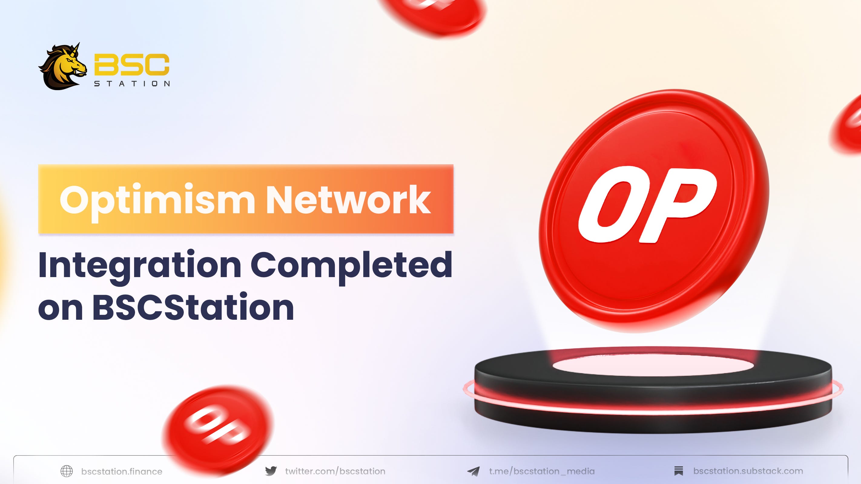 🔥 Optimism Network successfully integrated on BSCStation!