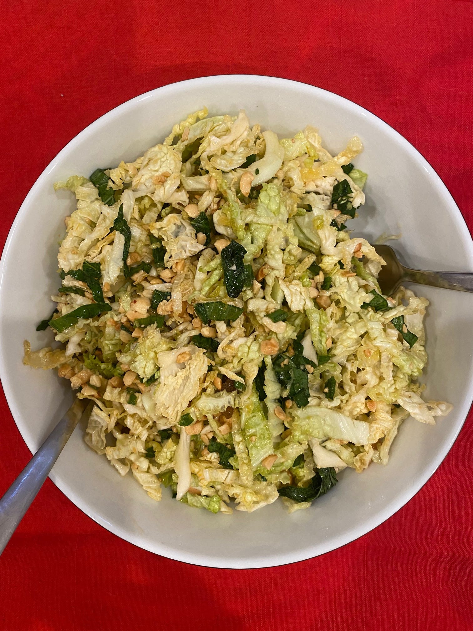 Thai Style Cabbage - by Mark Bittman - The Bittman Project