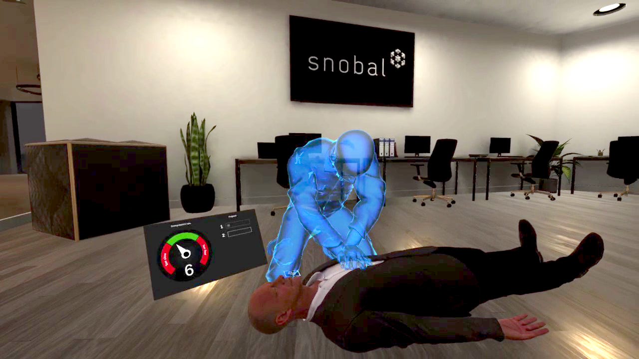 Reimagining CPR training using virtual reality (and why its got us excited)