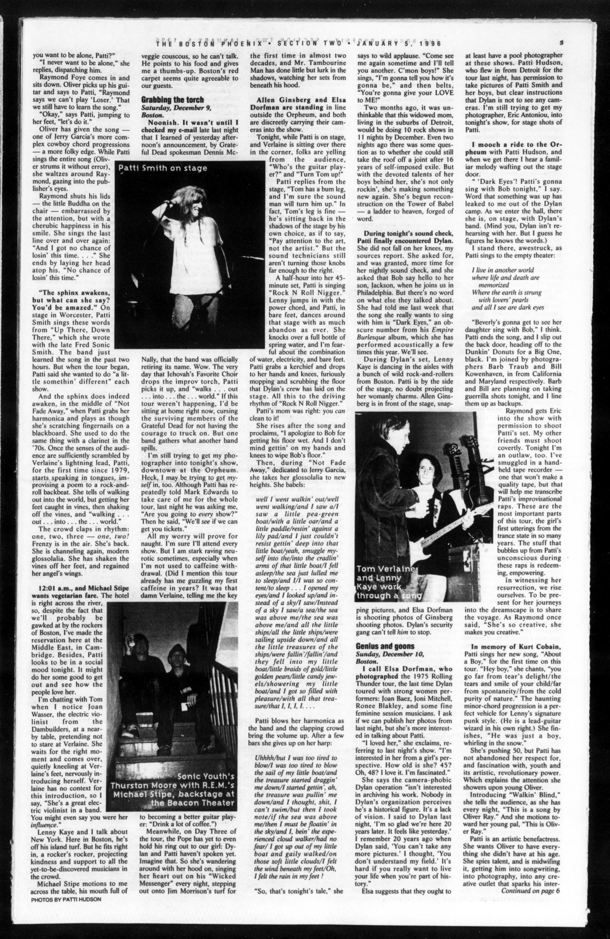 The Cover of the Boston Phoenix - by Ray Padgett