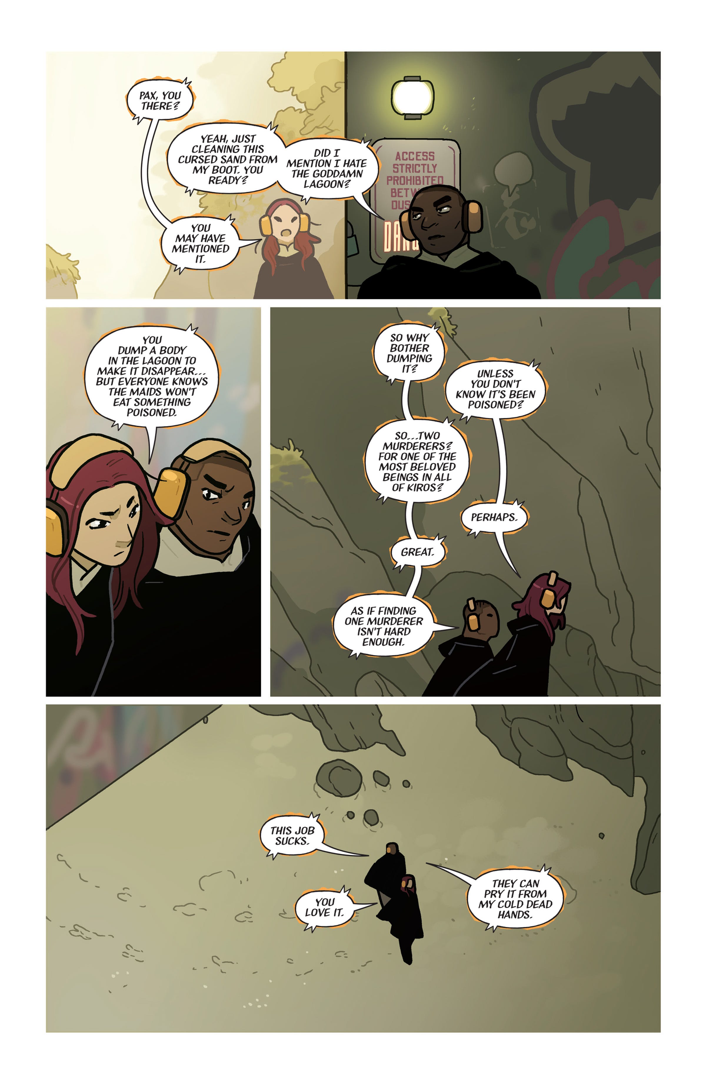 BLACK CLOAK: Chapter 2 - by Kelly Thompson
