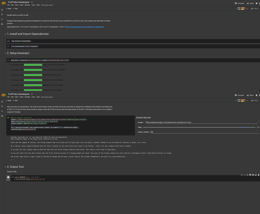 GPT-Neo, the Generative Pre-trained Transformer for the masses