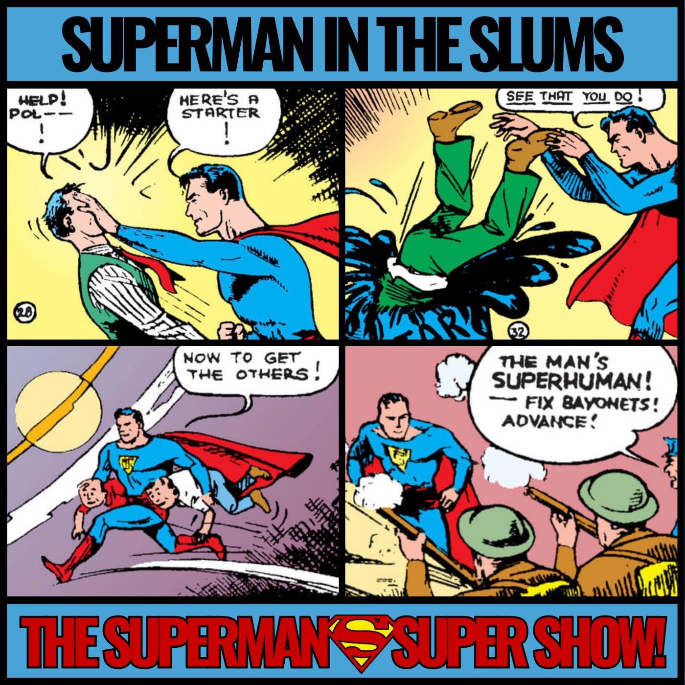 SUPERMAN IN THE SLUMS - by Steeven R. Orr