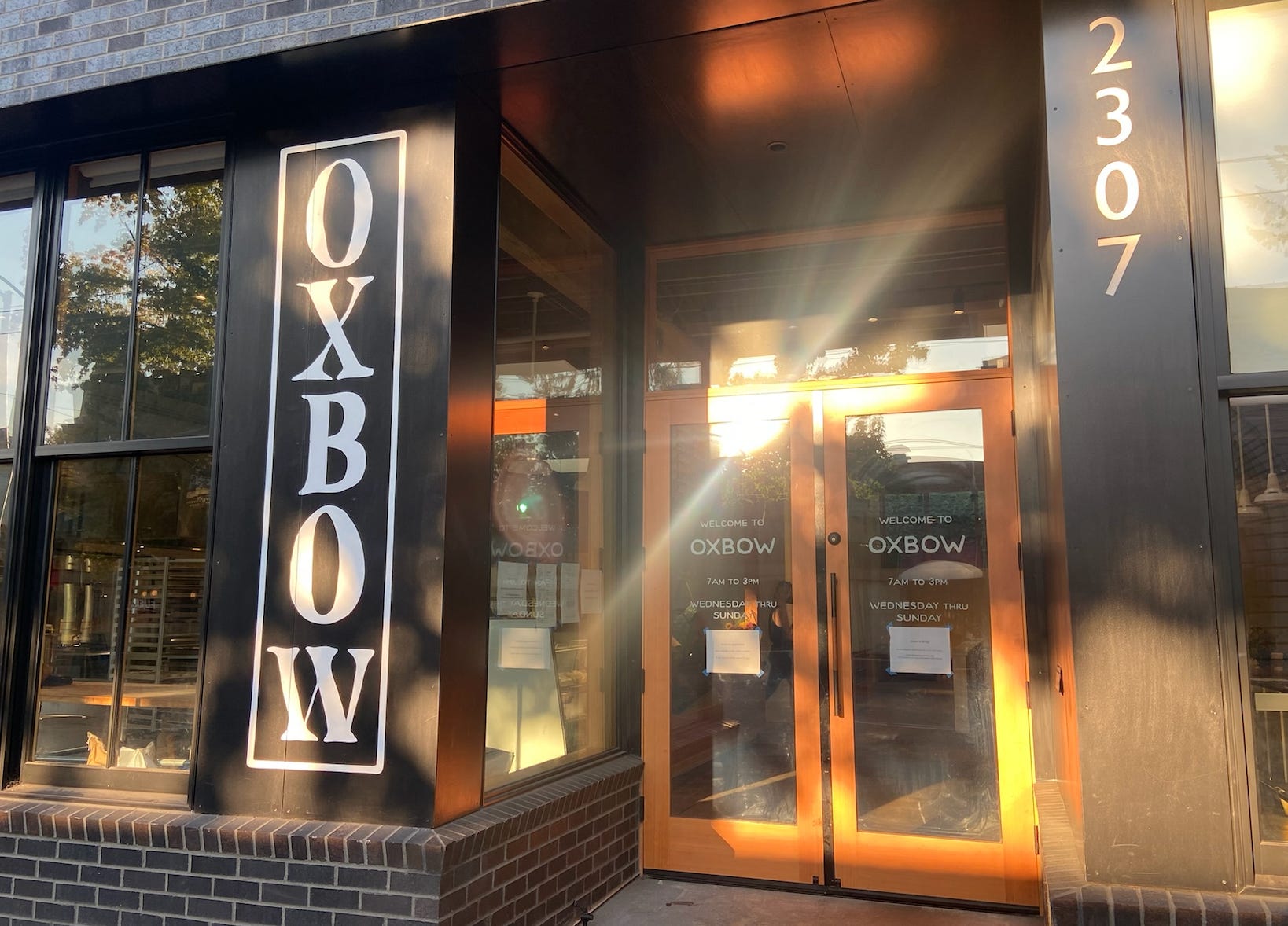 Can I find a good Seattle bagel at... Oxbow