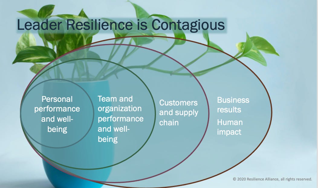 Prosilience #6: Leader Resilience is Contagious