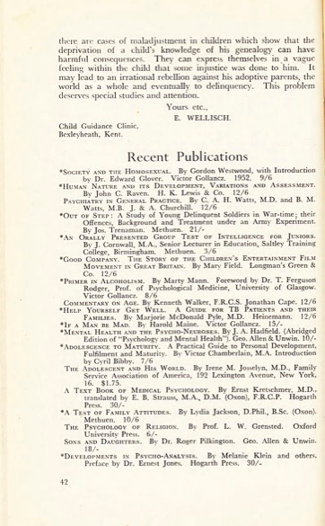 Mirroring Part 1: The Wellisch Letter • Buttondown