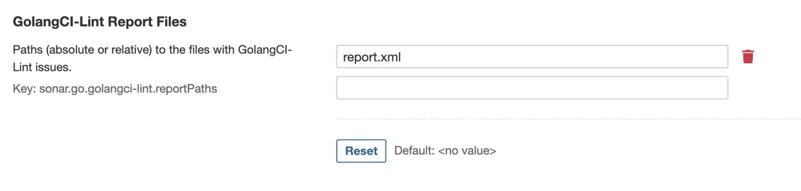 How to use golangci-lint with Sonarqube