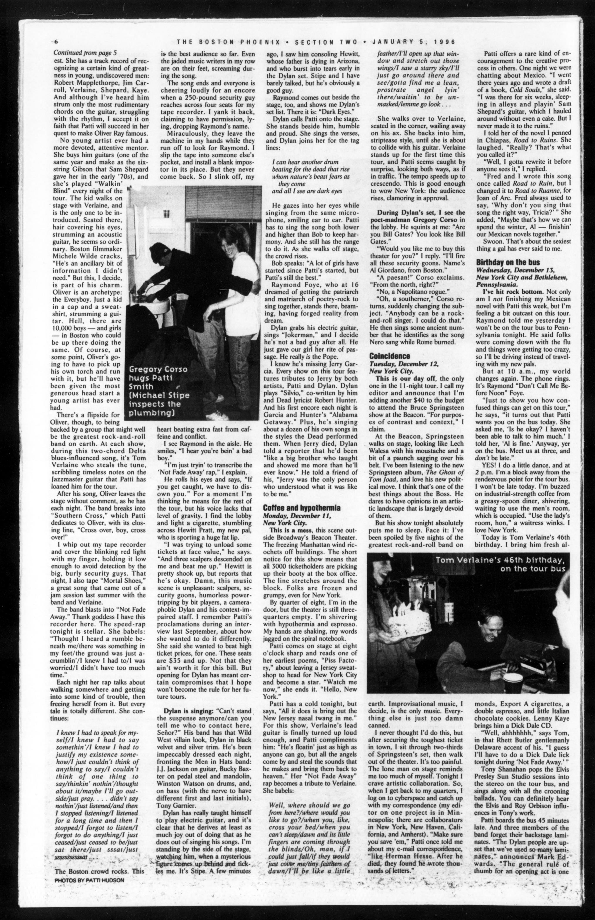 The Cover of the Boston Phoenix - by Ray Padgett