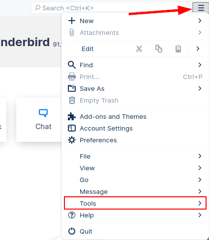 Thunderbird - How to forward mails automatically