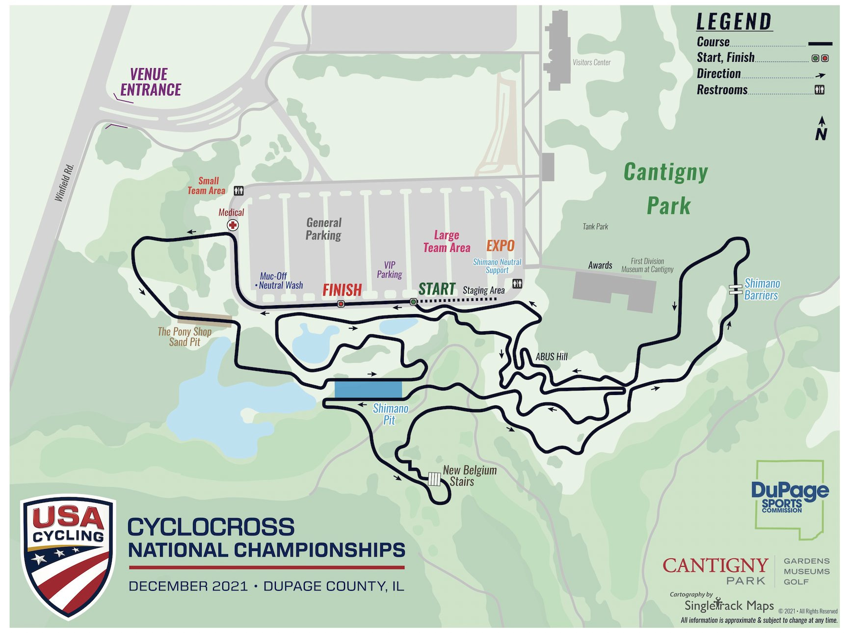 News: U.S. Nats Course Map, WC Antwerp Canceled, Vos/Pidders/MvdP Schedules