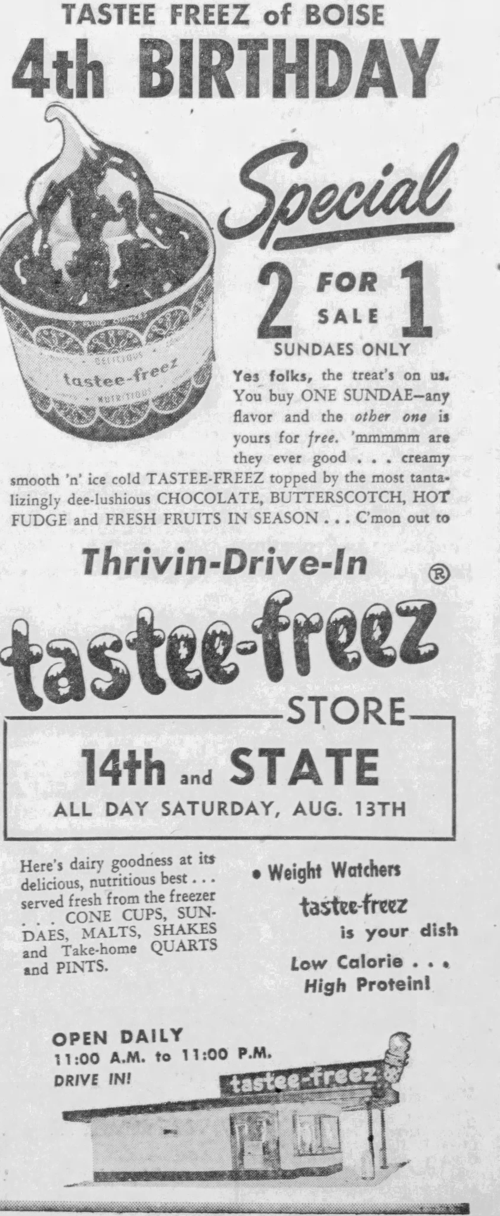 Tastee-Freez -- a bittersweet farewell to a classic location; a salvaged Taco Bell sign; a new ...