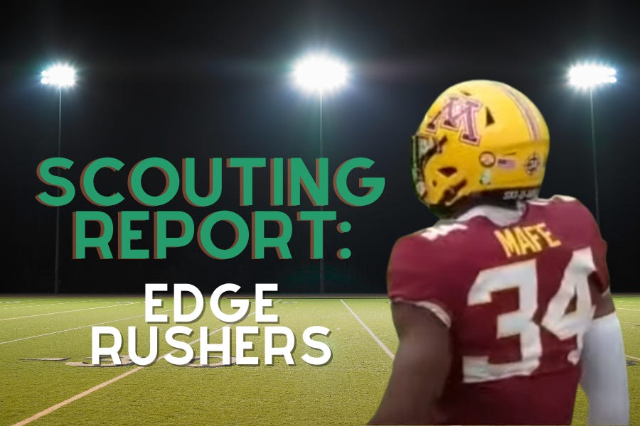 Scouting Report 2022 Rookie Edge Rushers Part 1