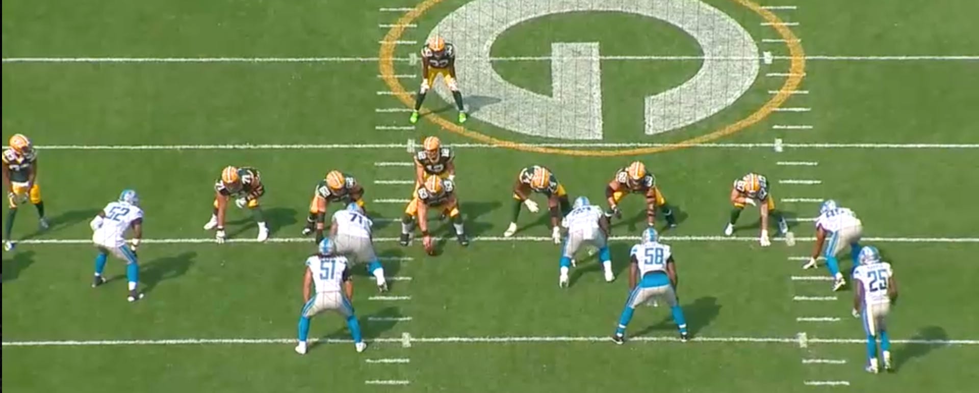 Aaron Rodgers & Pre-Snap Motion - by Cody Alexander