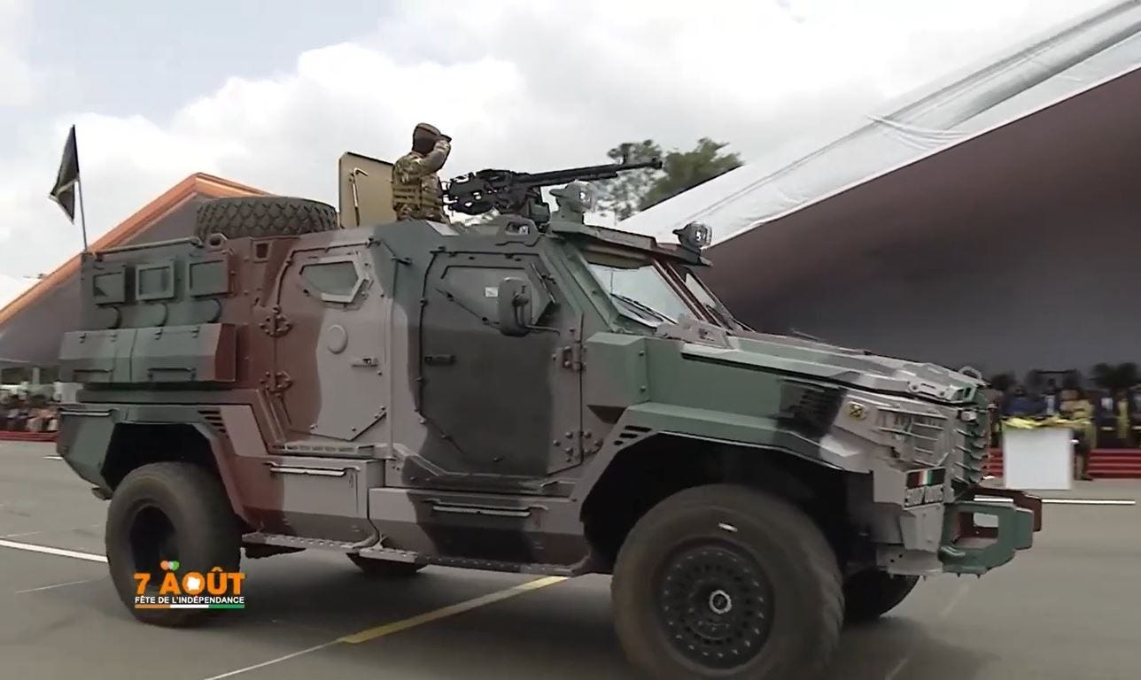 Rapid Deterrence : Examining Côte d'Ivoire's Military Parade 2022