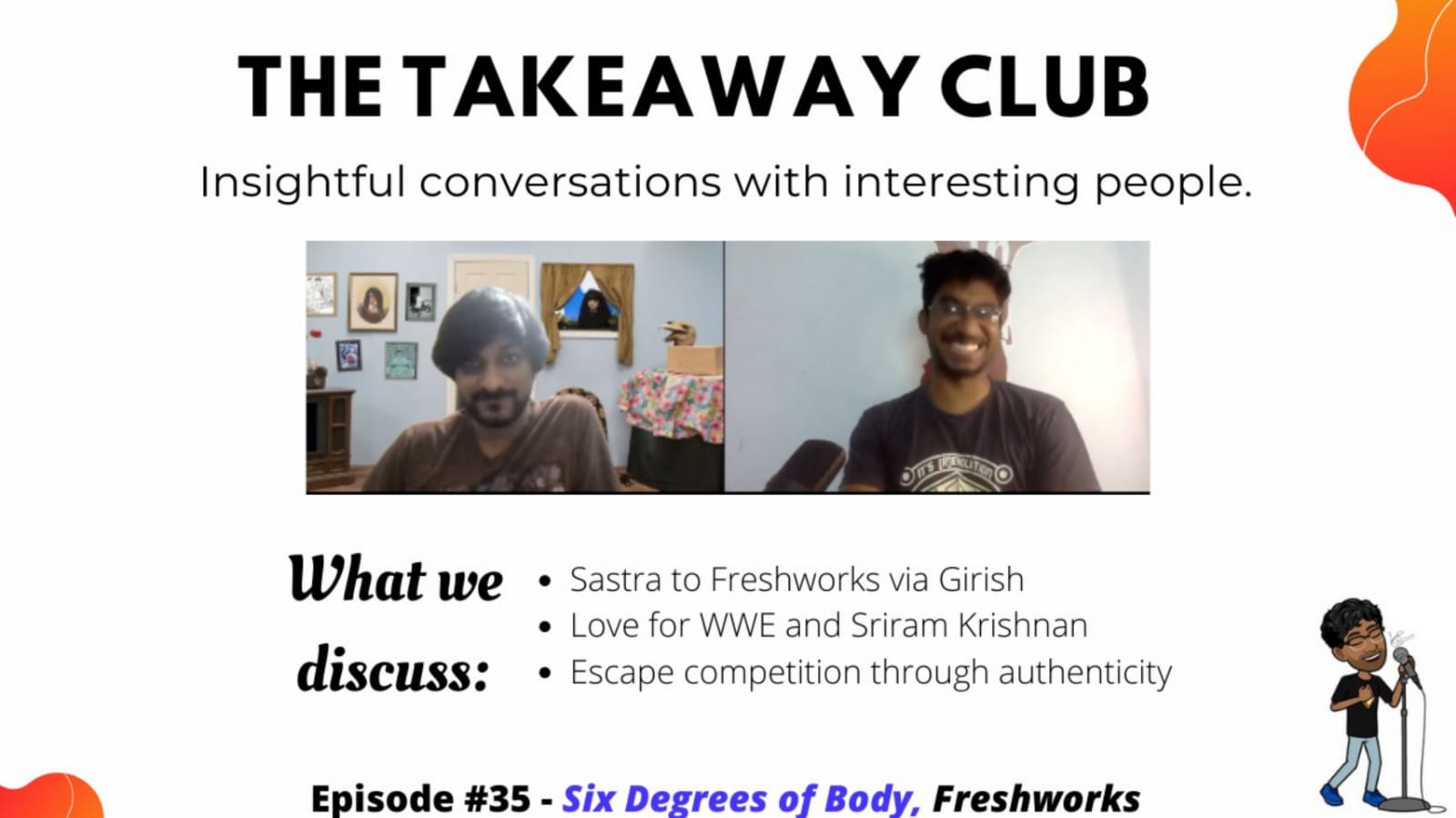 Ep - #35 - Six Degrees of Body w/ Vignesh Vijayakumar | Freshworks