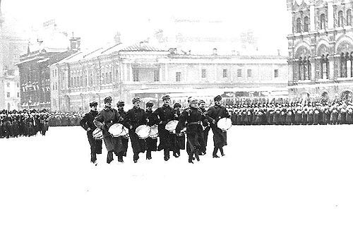 The Red Army parades in Moscow - by Martin Cherrett