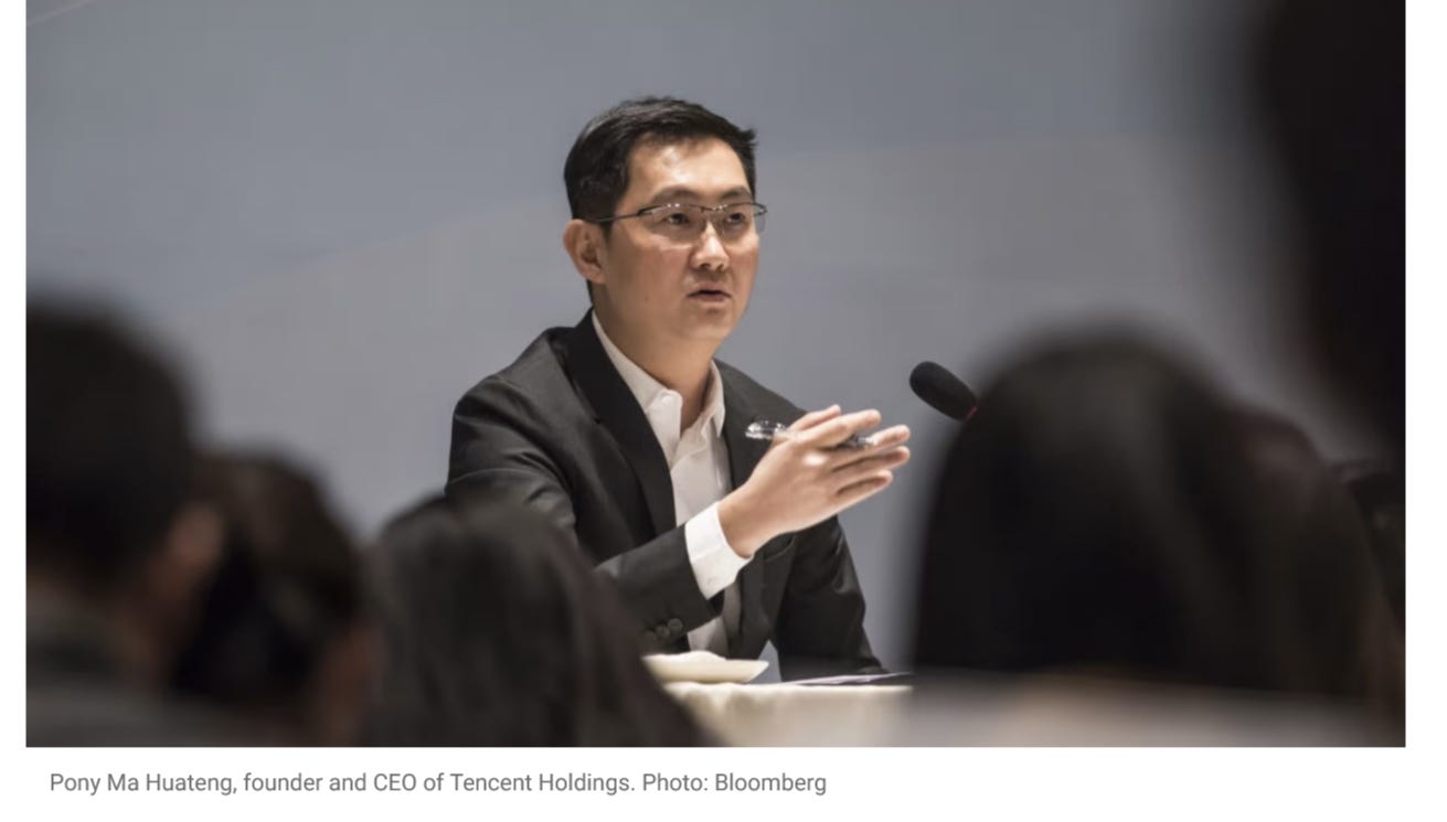 Pony Ma explains Tencent’s vision for the future of the internet as ...
