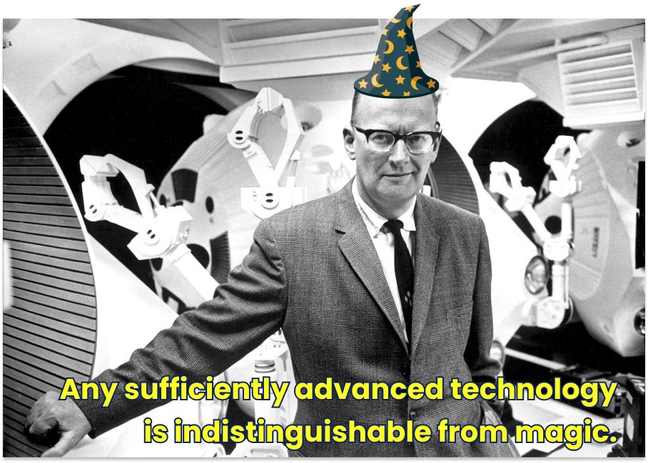 Indistinguishable from Magic