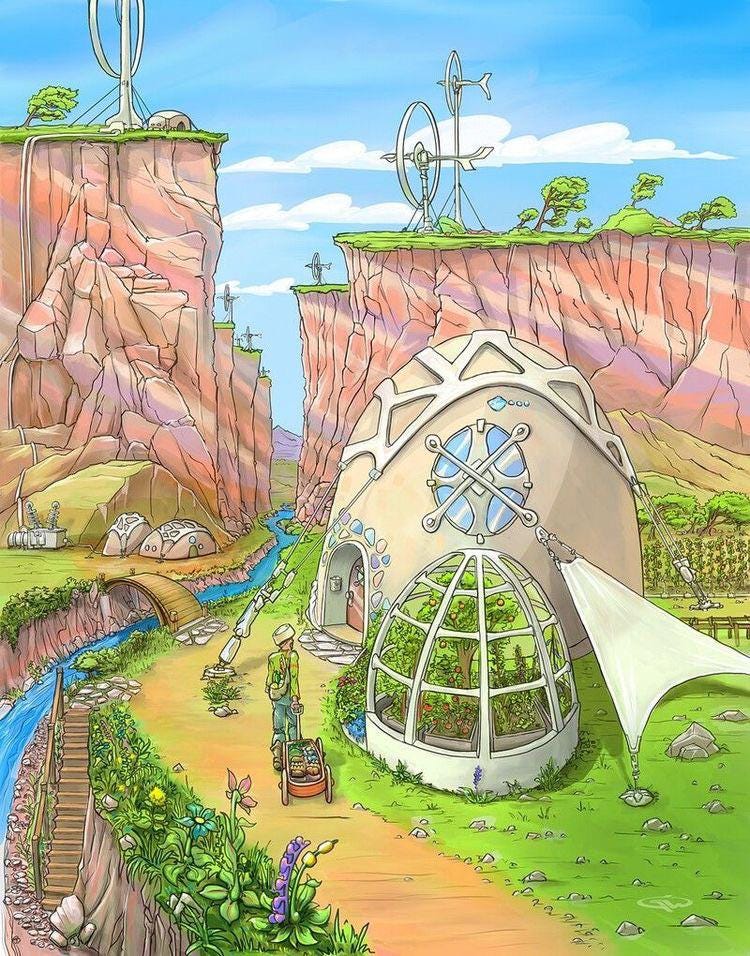 O que é Solarpunk ? – 🏴 Federação Anarquista