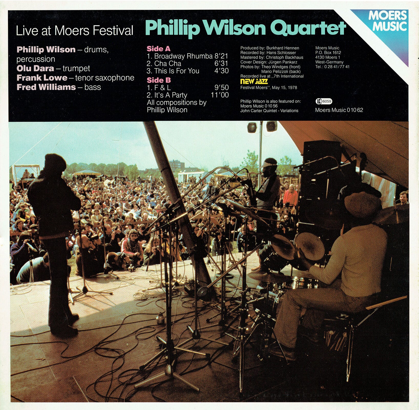 Listen To Phillip Wilson - by Vinnie Sperrazza - Chronicles