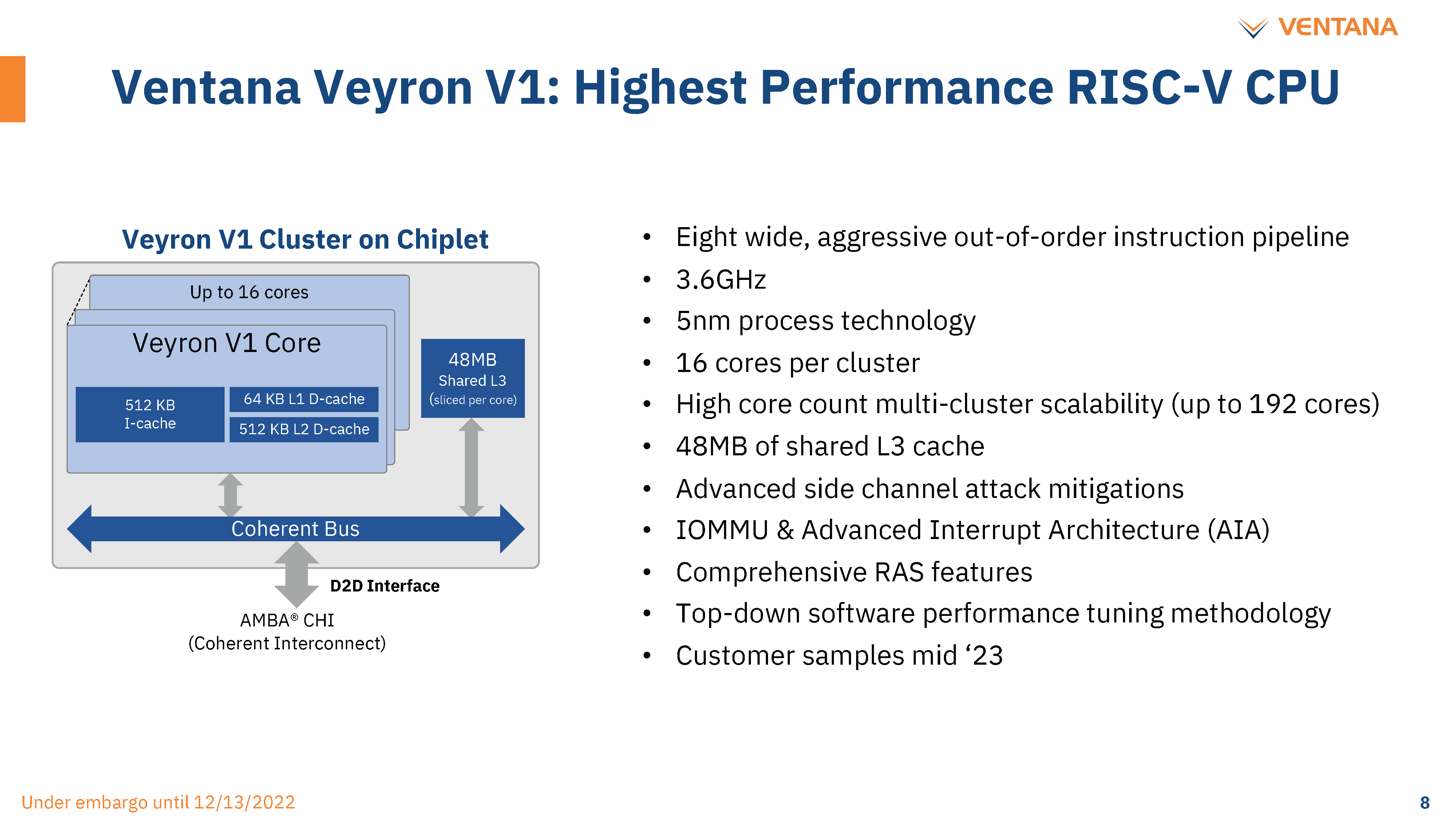 致力于高性能大型RISC-V内核，Ventana Micro Systems公司简介 - 新品"纽斯" - Chiphell - 分享与交流用户体验
