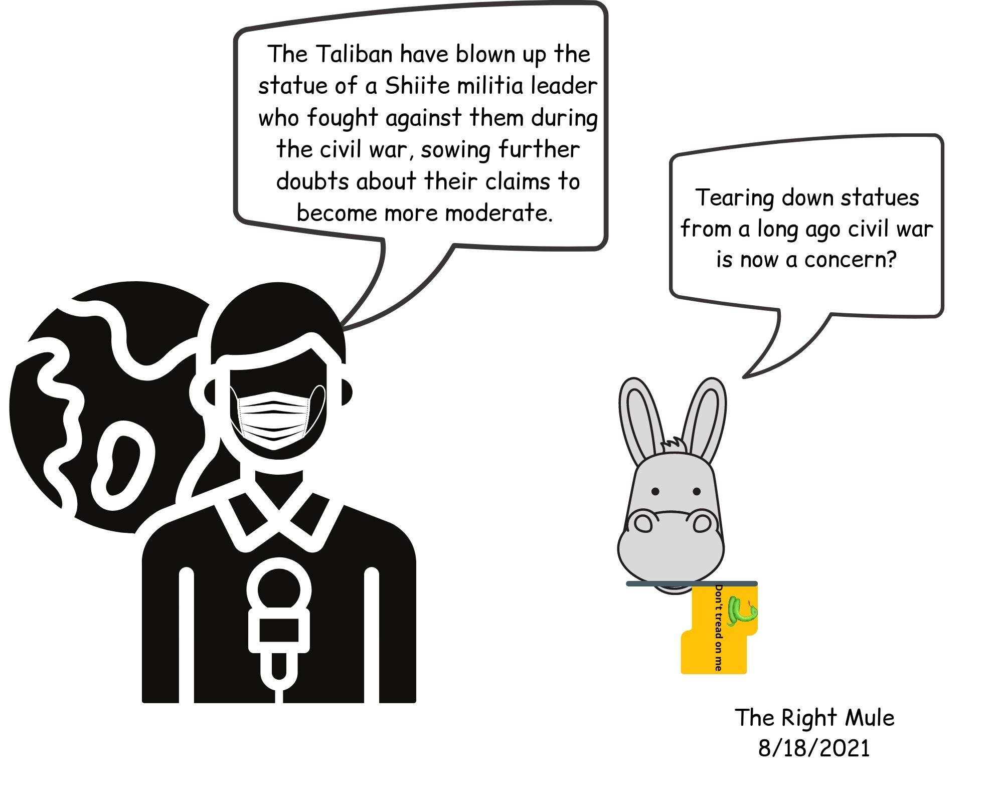 8/18/2021: Dixie doodle - by The Right Mule