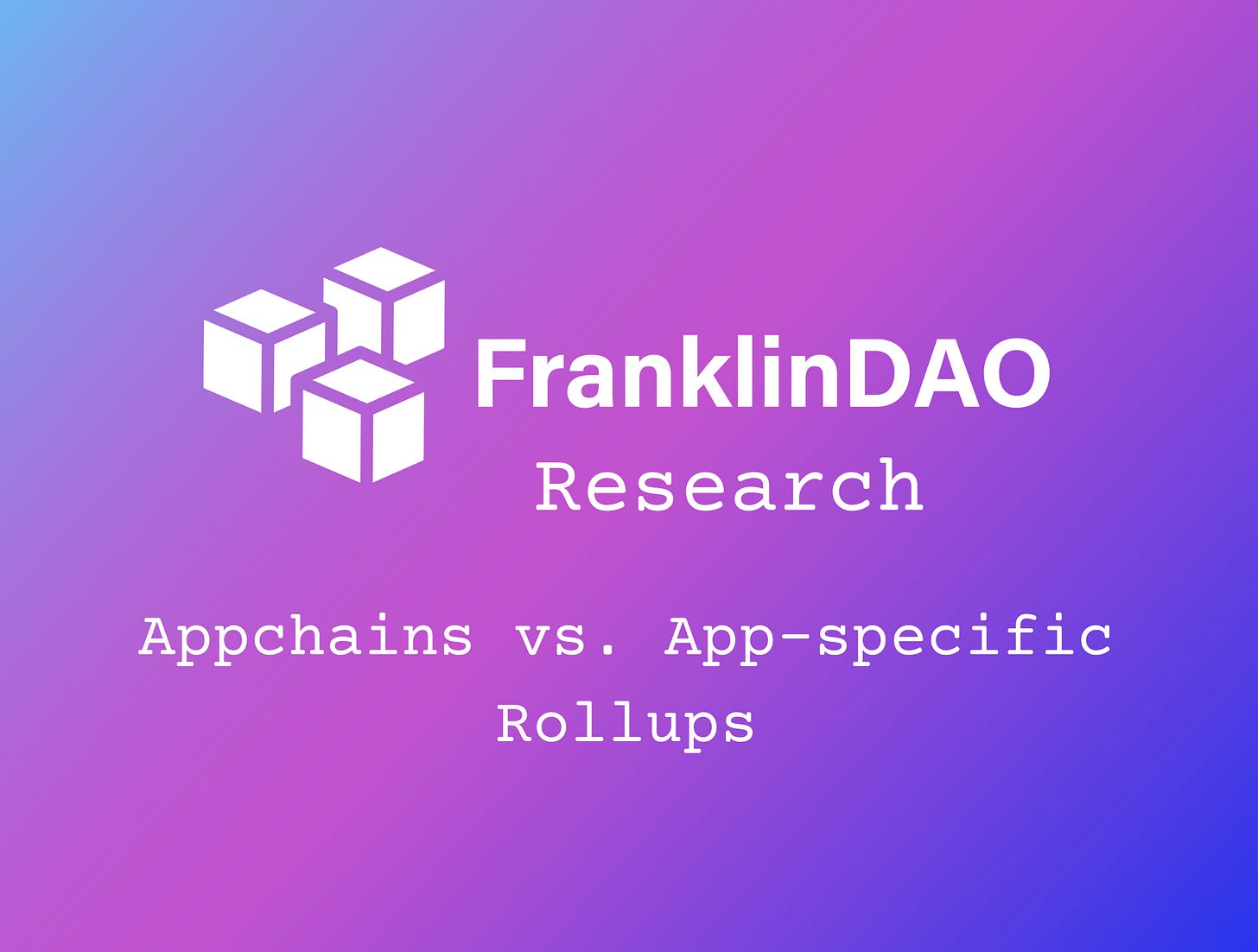 Application Specific Blockchains vs Application Specific Rollups