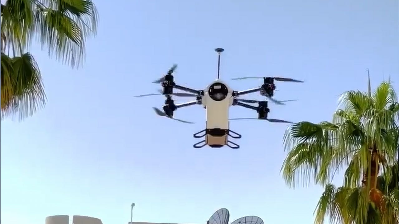 Muscat drone delivery trials - by Carrington Malin