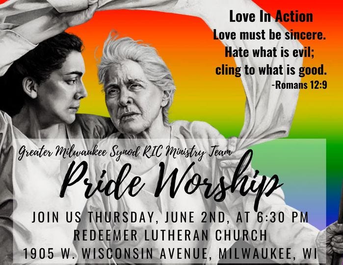 Church Holds ‘Pride Worship Service’ Featuring all LGBTQ Songs