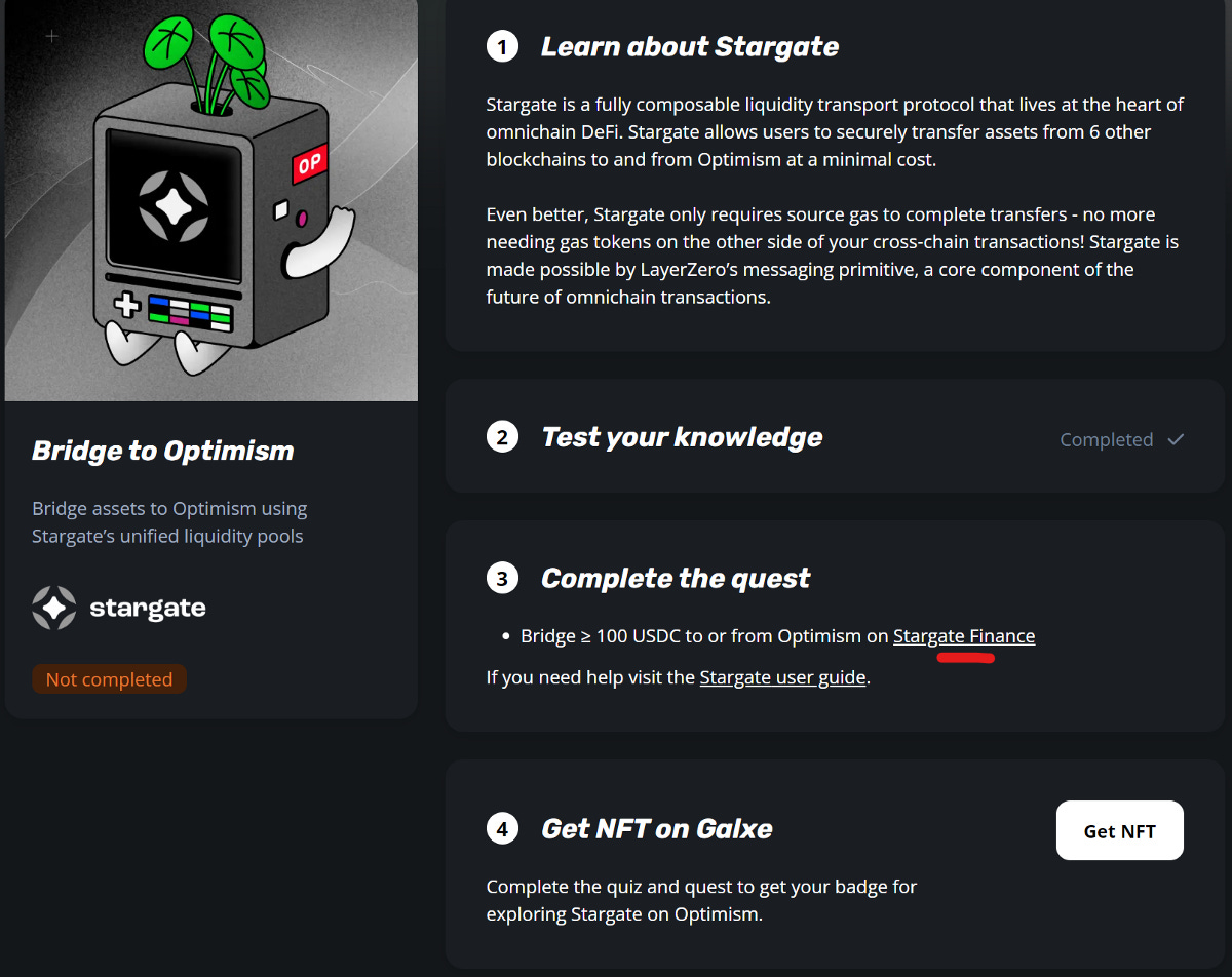 Mainnet Guide - Optimism Quests - DefiCalendar Newsletter