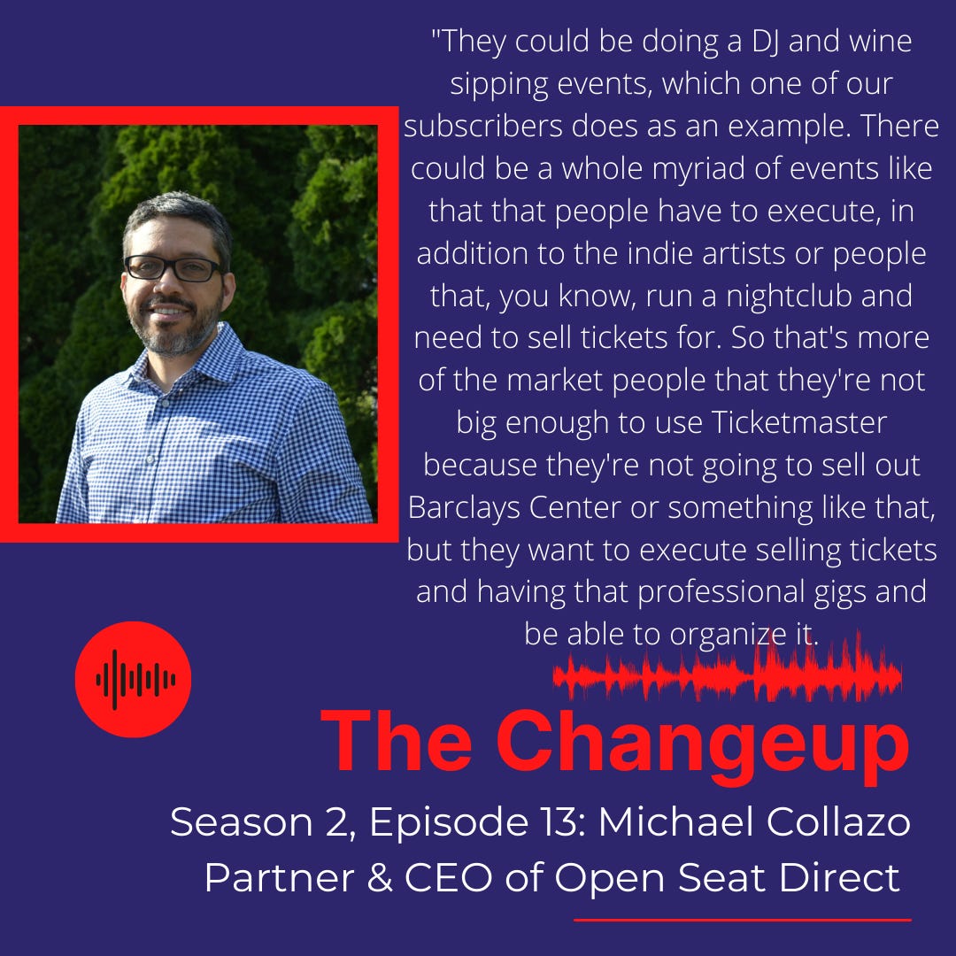 Interview with Michael Collazo, CEO of Open Seat Direct